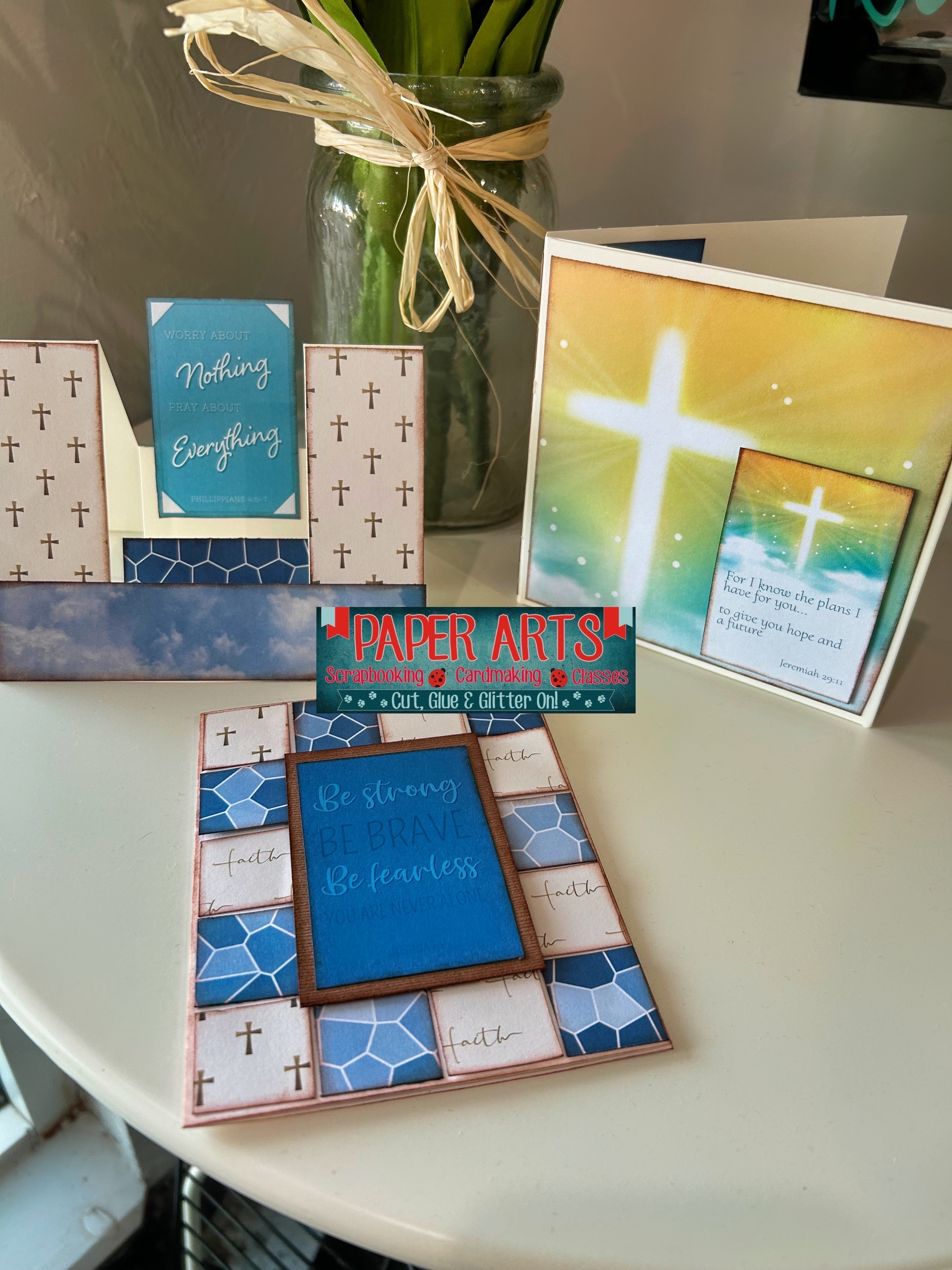 Paper Arts of Edmond | Cut, Glue, & Glitter On!