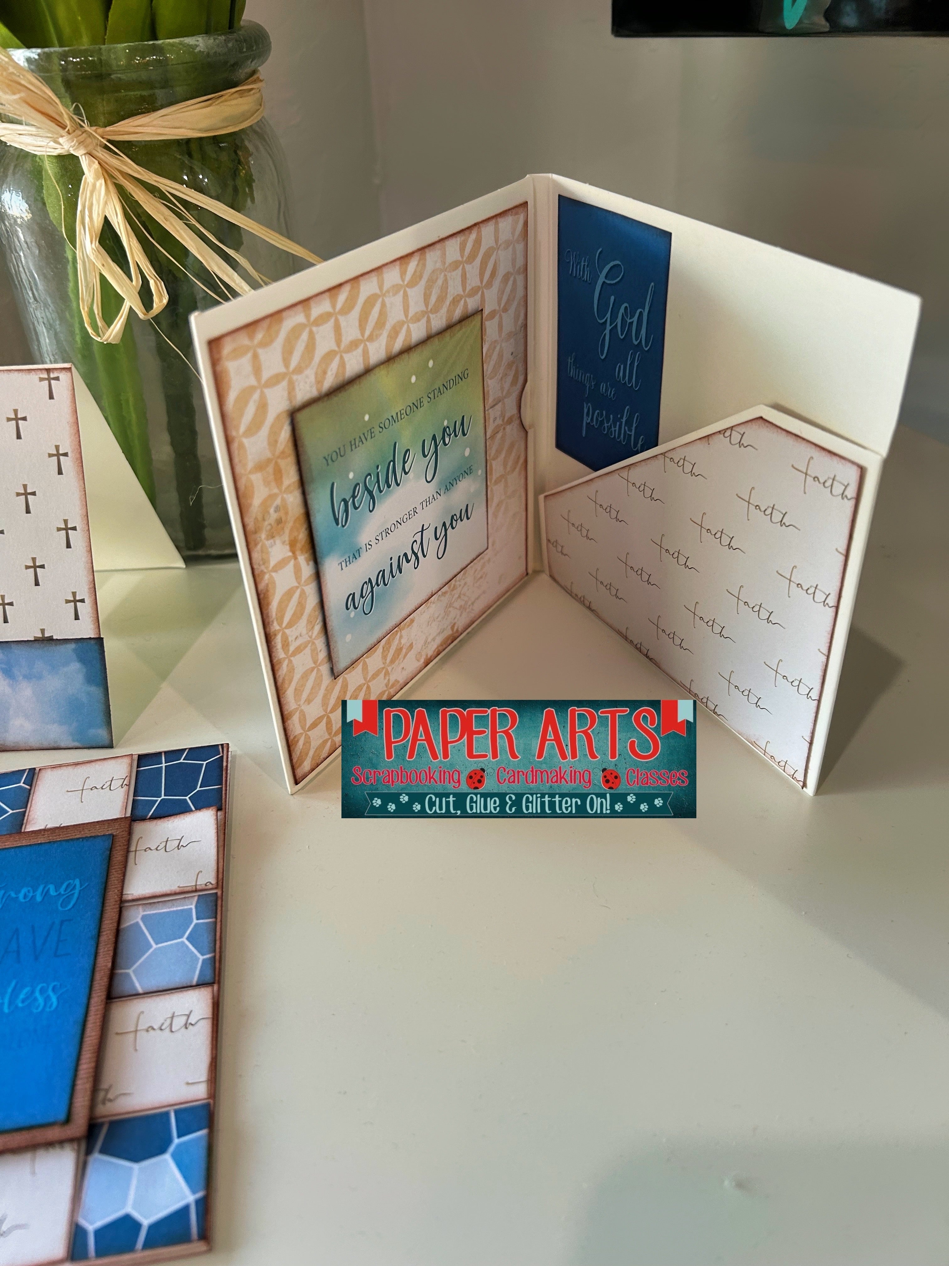 Paper Arts of Edmond | Cut, Glue, & Glitter On!