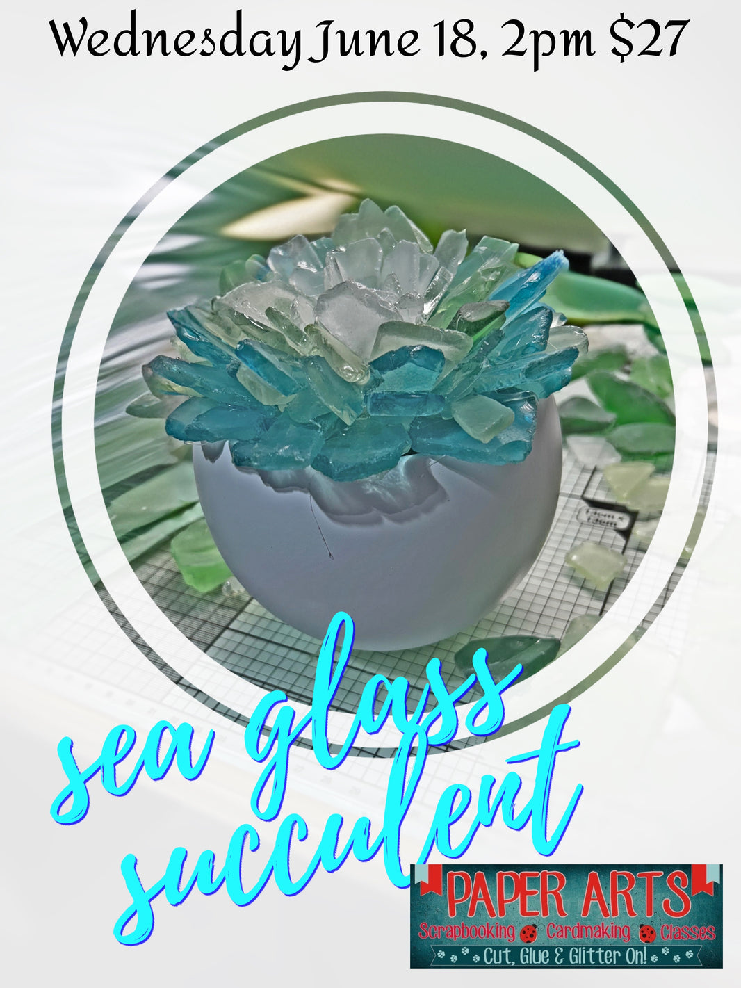 Paper Arts of Edmond | Cut, Glue, & Glitter On!